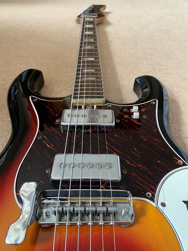 Zenta 1960’s Guitar Japan SUNBURST - Rock Stock Stores