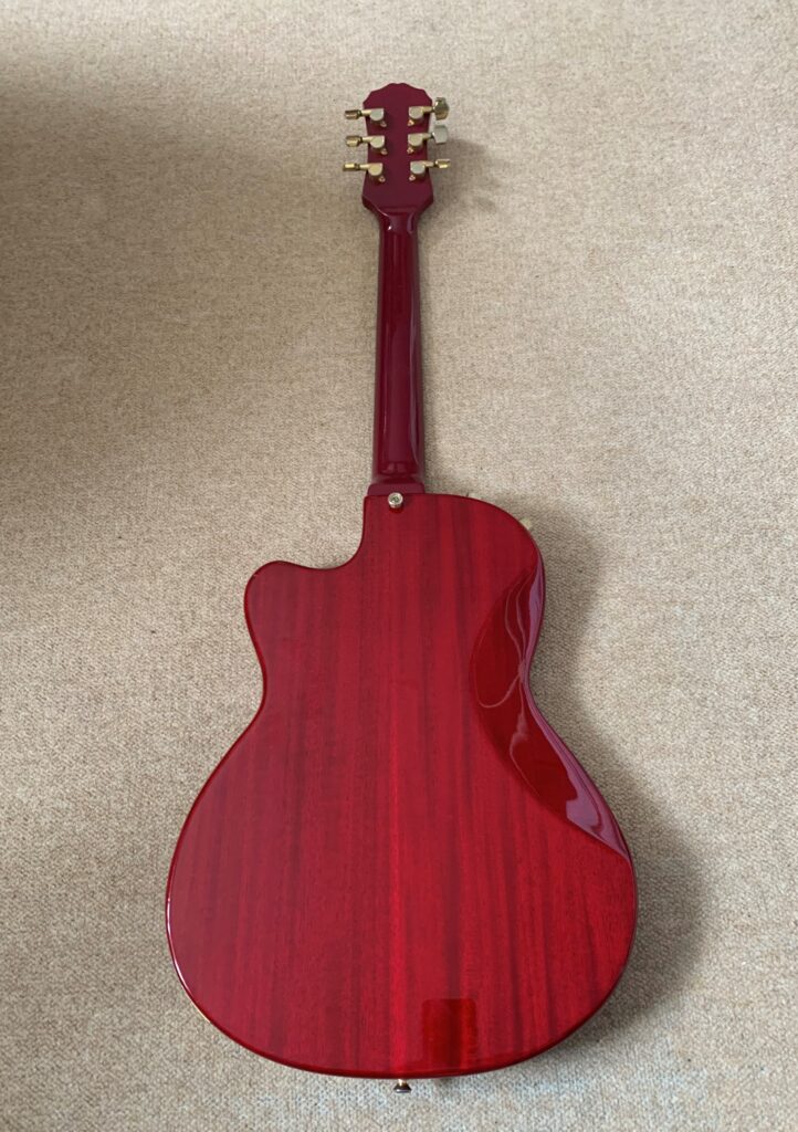 Epiphone Chet Atkins SST Custom Sunburst Electric Acoustic Guitar ...