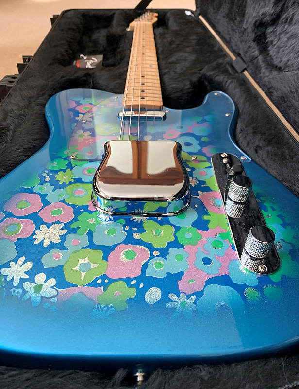 Fender MIJ FSR Classic '69 Telecaster (Blue Flower) 2016 - Rock Stock ...