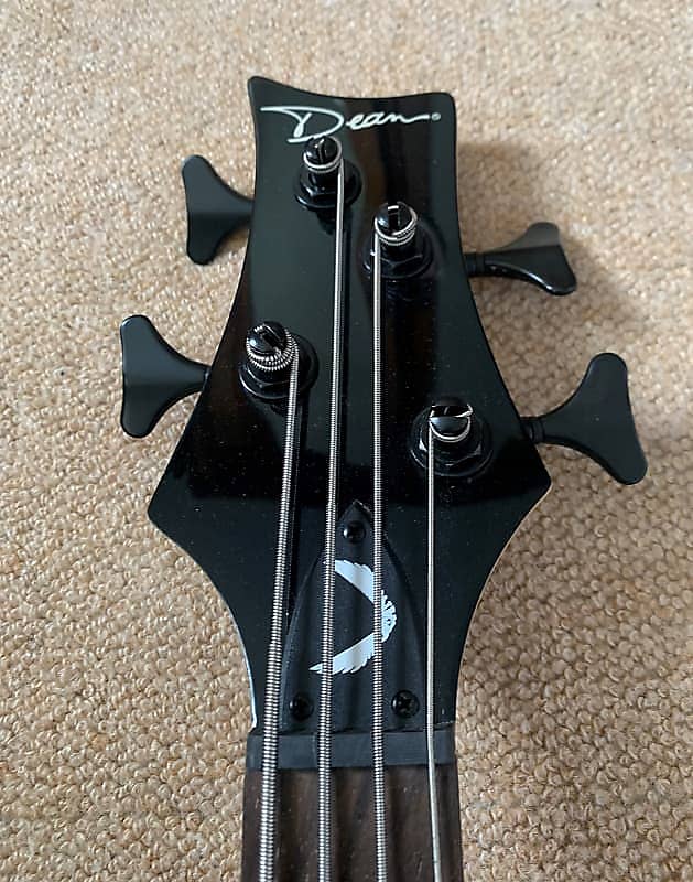 Dean Edge 09 4-String Bass Guitar Classic Black - Rock Stock Stores