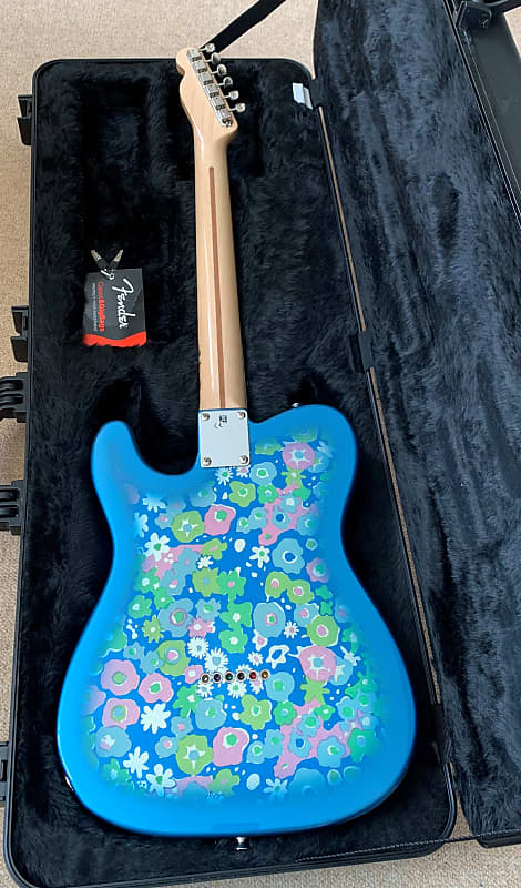 Fender MIJ FSR Classic '69 Telecaster (Blue Flower) 2016 - Rock Stock ...