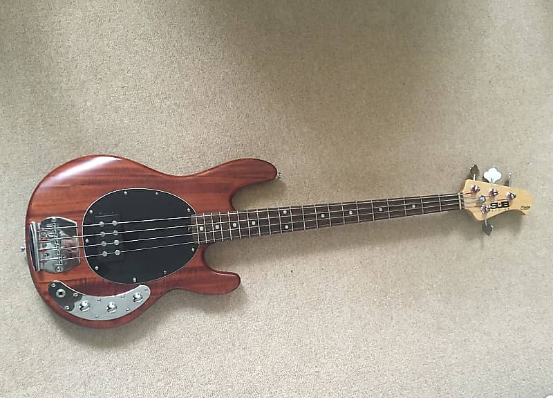 Sterling by Musicman SUB RAY 4 Electric Bass - Walnut Satin - Rock ...