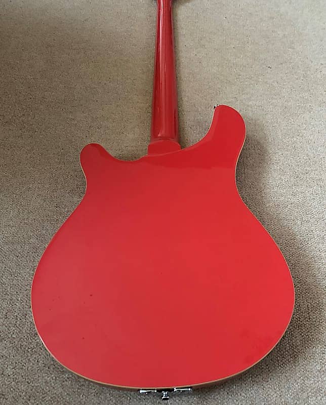 Italia Rimini 4 String Electric Red- Vintage Style! - Rock Stock Stores
