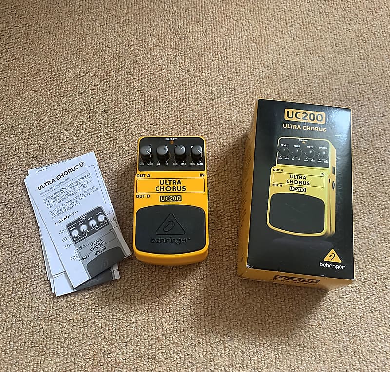 Behringer UC200 Ultra Chorus Pedal - Rock Stock Stores