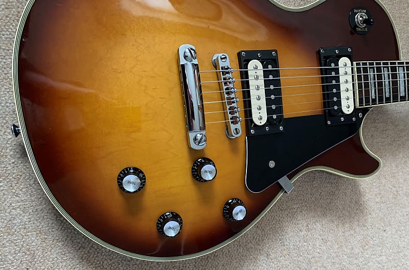 Franconia Japanese Single Cut - Pre Law Suit 70's Sunburst - Rock Stock ...