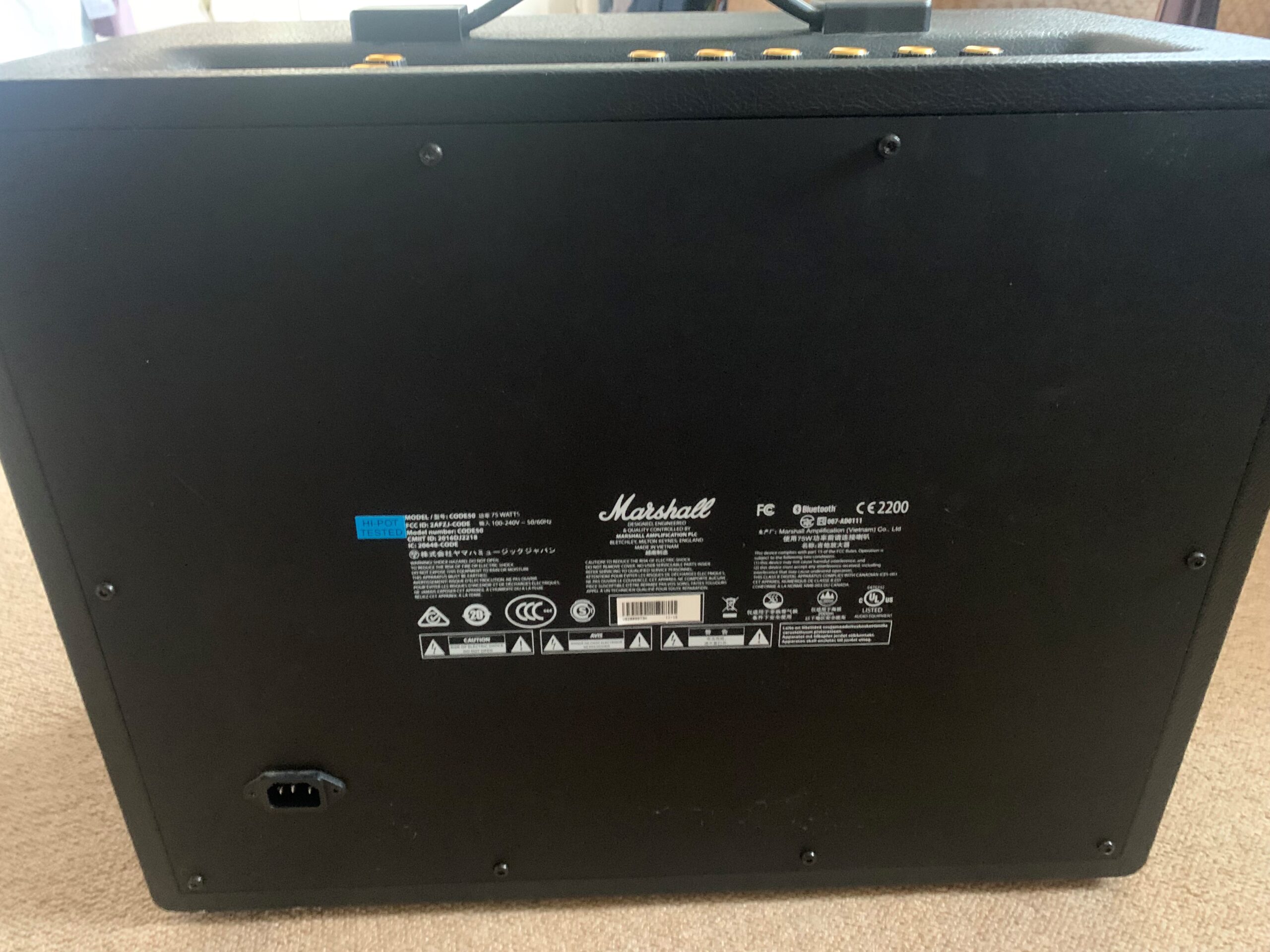 Marshall CODE 50 1x12 Combo - Rock Stock Stores