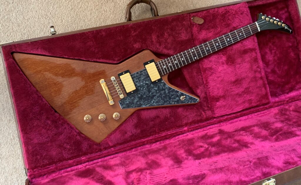 Gibson Explorer 1998 USA Limited Edition 76 reissue Finished in Antique ...