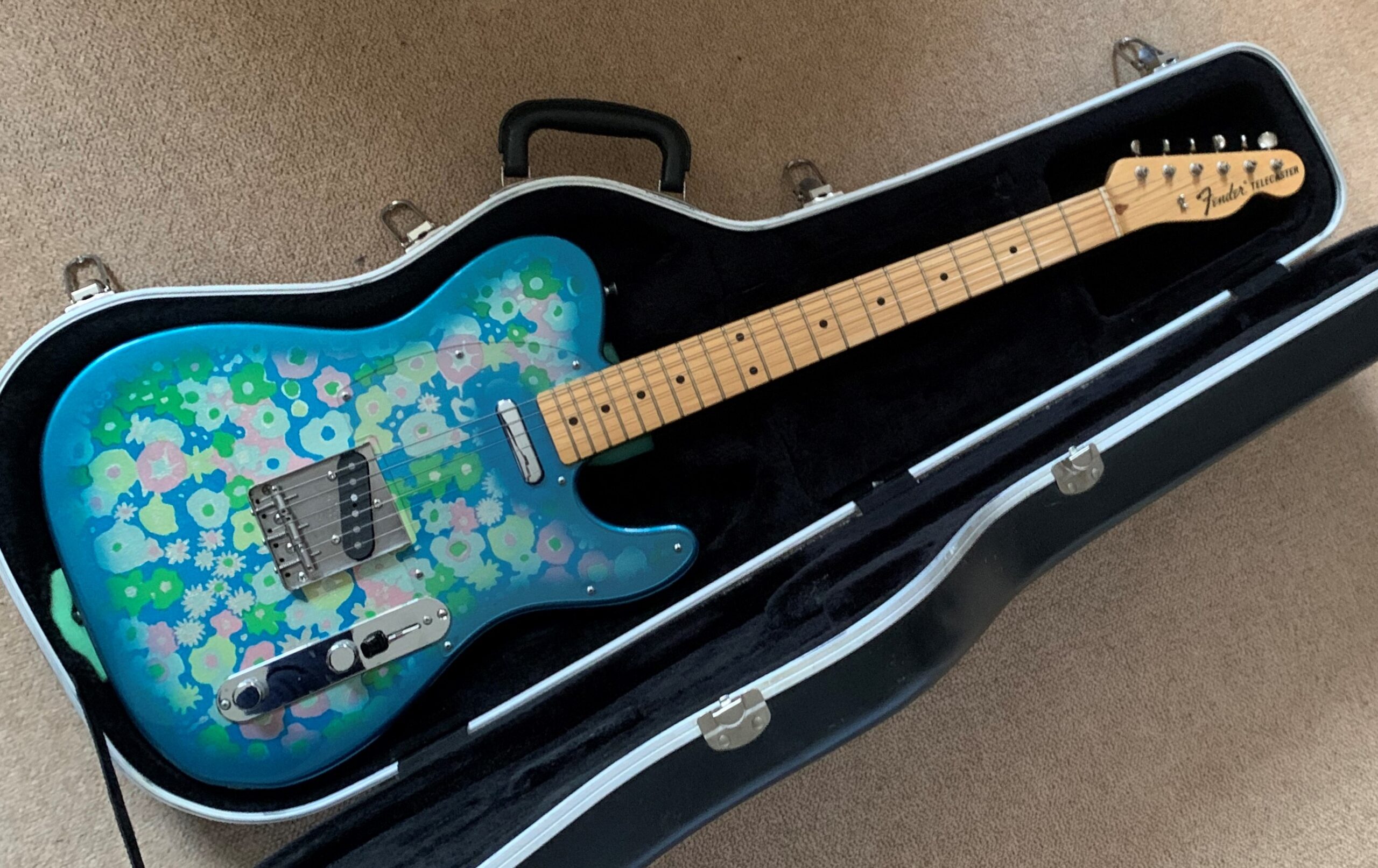 Fender TL-69 Blue Flower Telecaster Crafted In Japan 1999-2002 - Rock ...