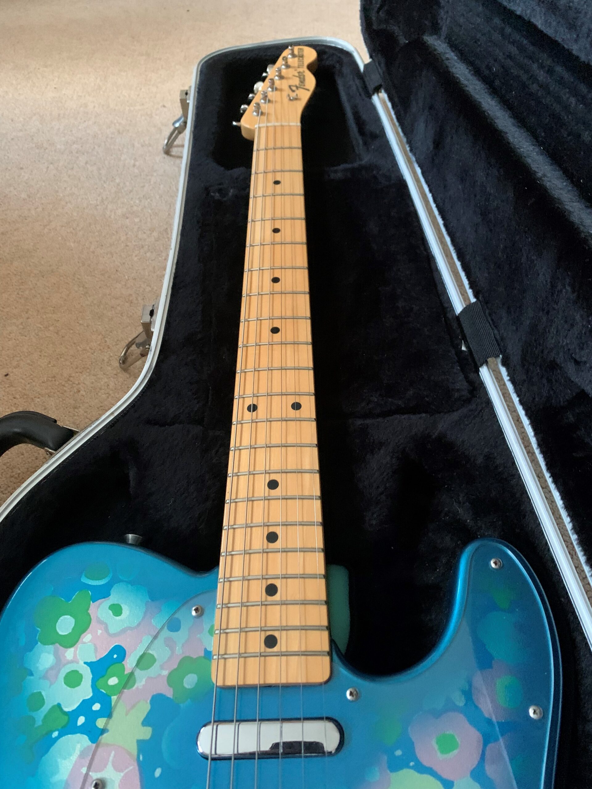 Fender TL-69 Blue Flower Telecaster Crafted In Japan 1999-2002 - Rock ...