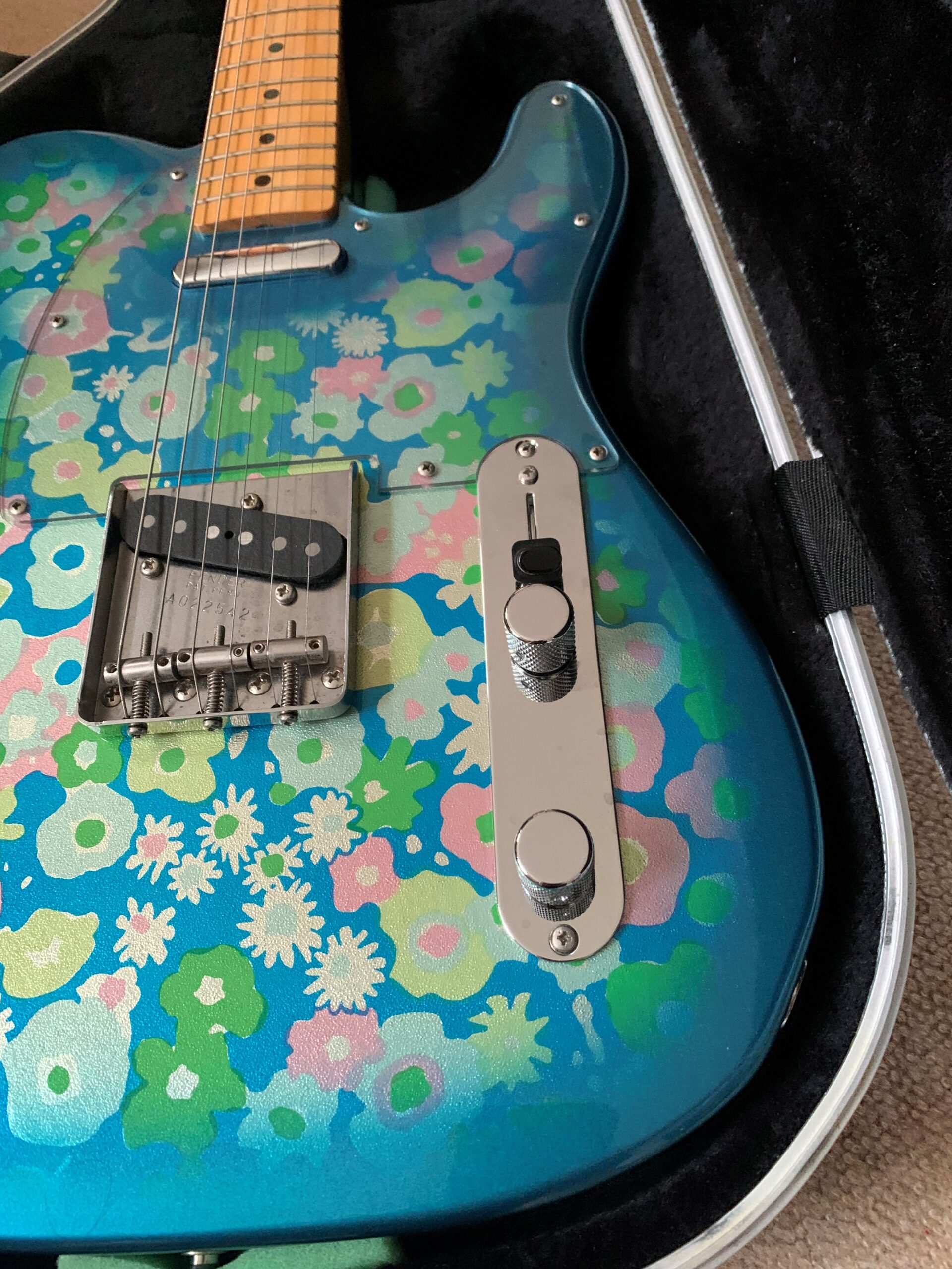 Fender TL-69 Blue Flower Telecaster Crafted In Japan 1999-2002 - Rock ...