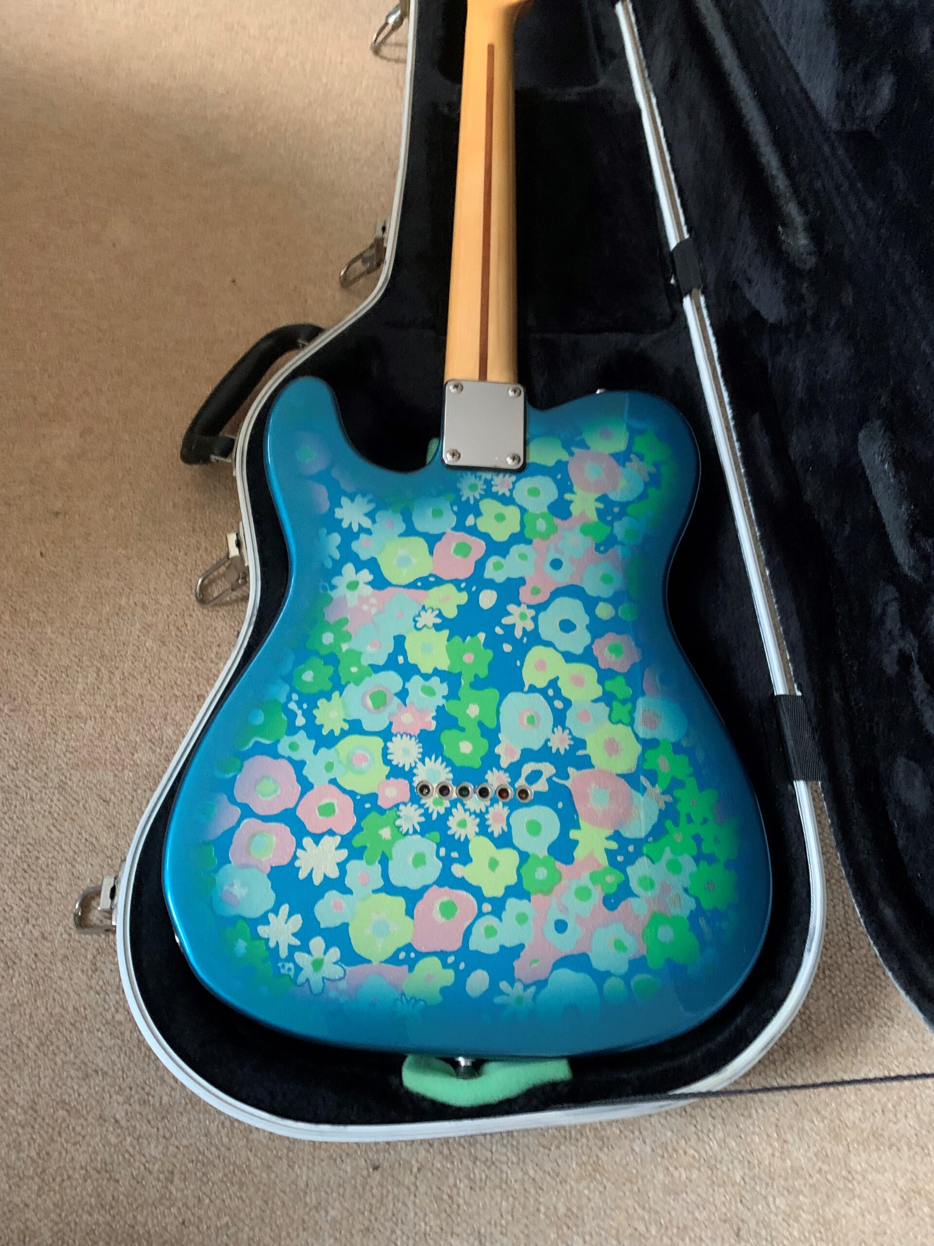 Fender TL-69 Blue Flower Telecaster Crafted In Japan 1999-2002 - Rock ...
