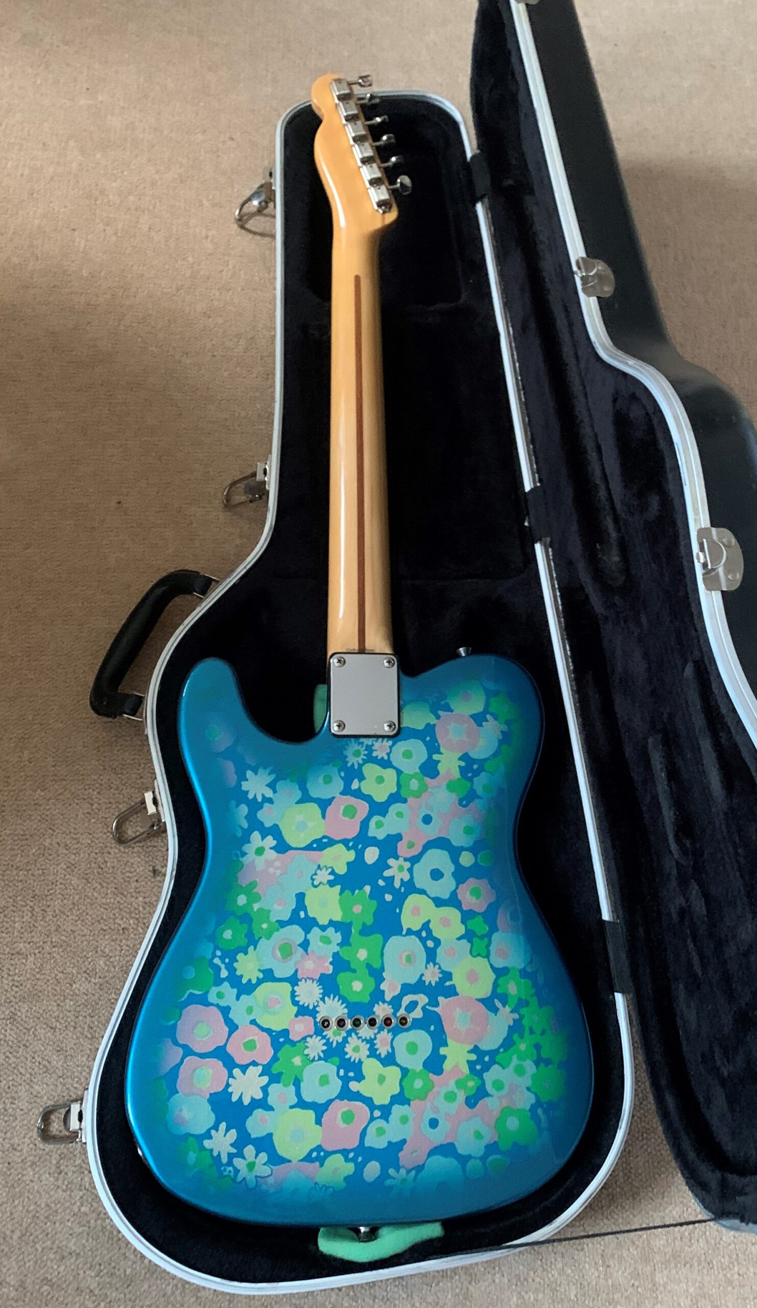 Fender TL-69 Blue Flower Telecaster Crafted In Japan 1999-2002 - Rock ...