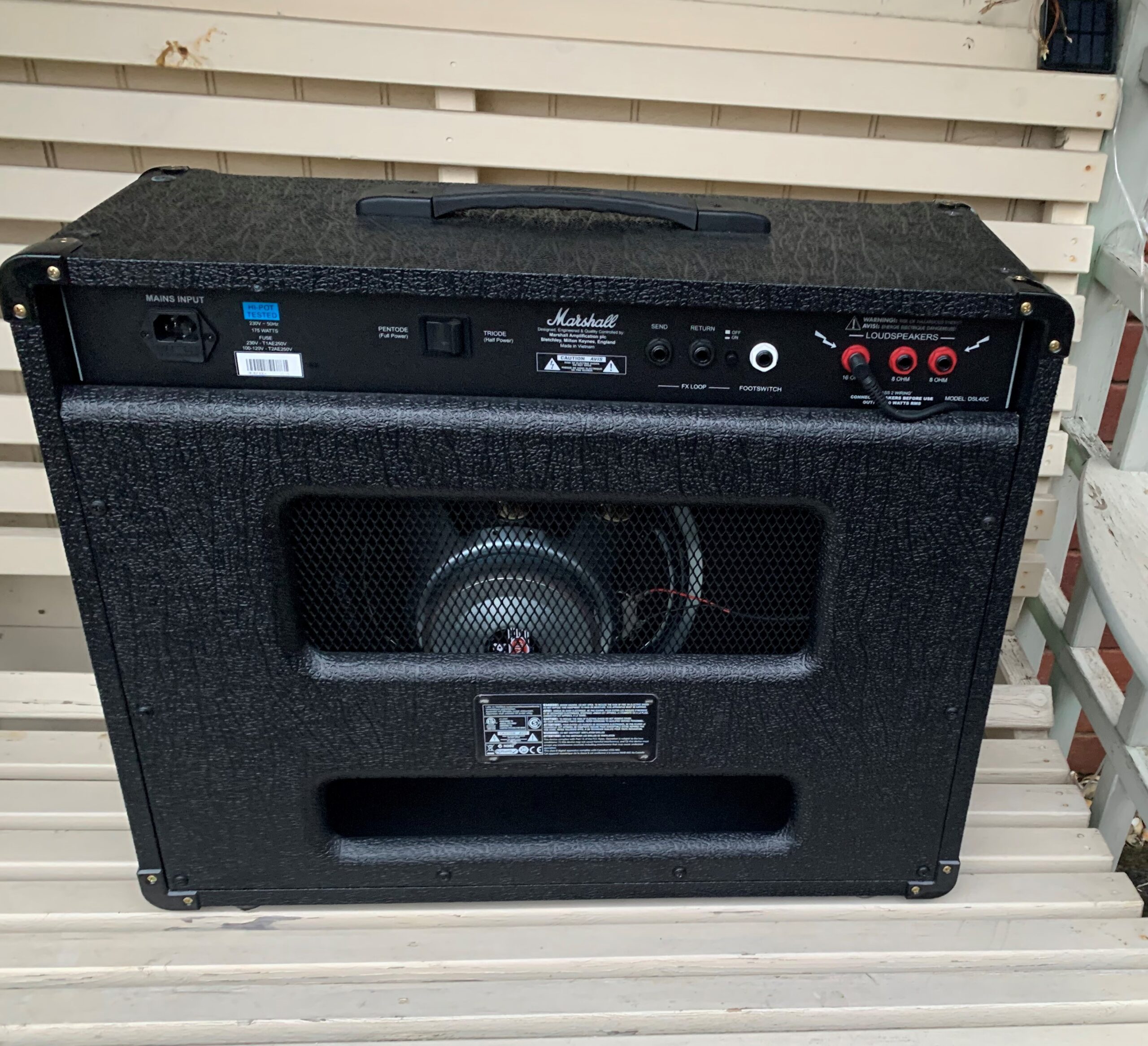 Marshall DSL40C 40W 1x12 Valve Combo - Rock Stock Stores