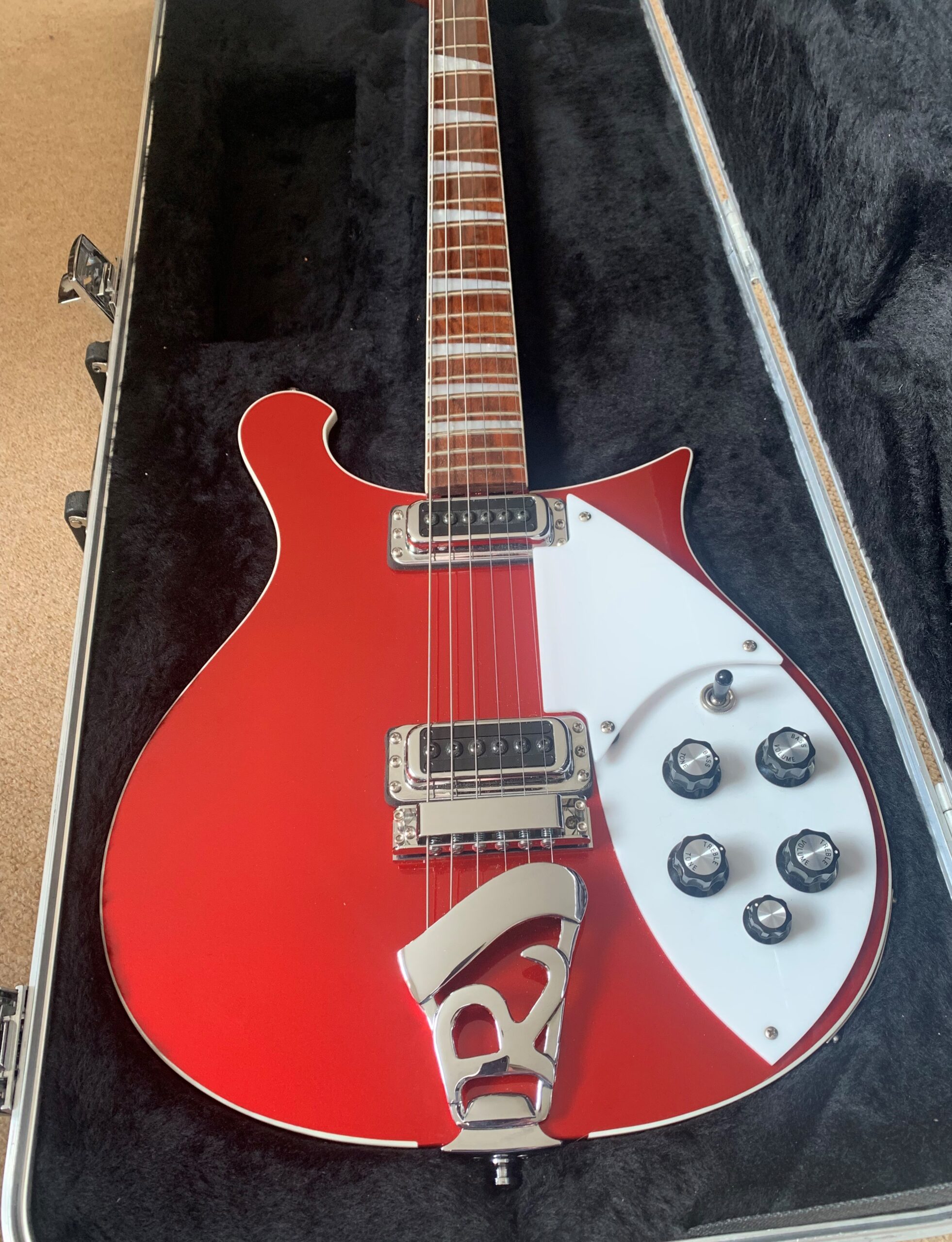 Rickenbacker 620 Electric Guitar Ruby Red Sparkle - Rock Stock Stores