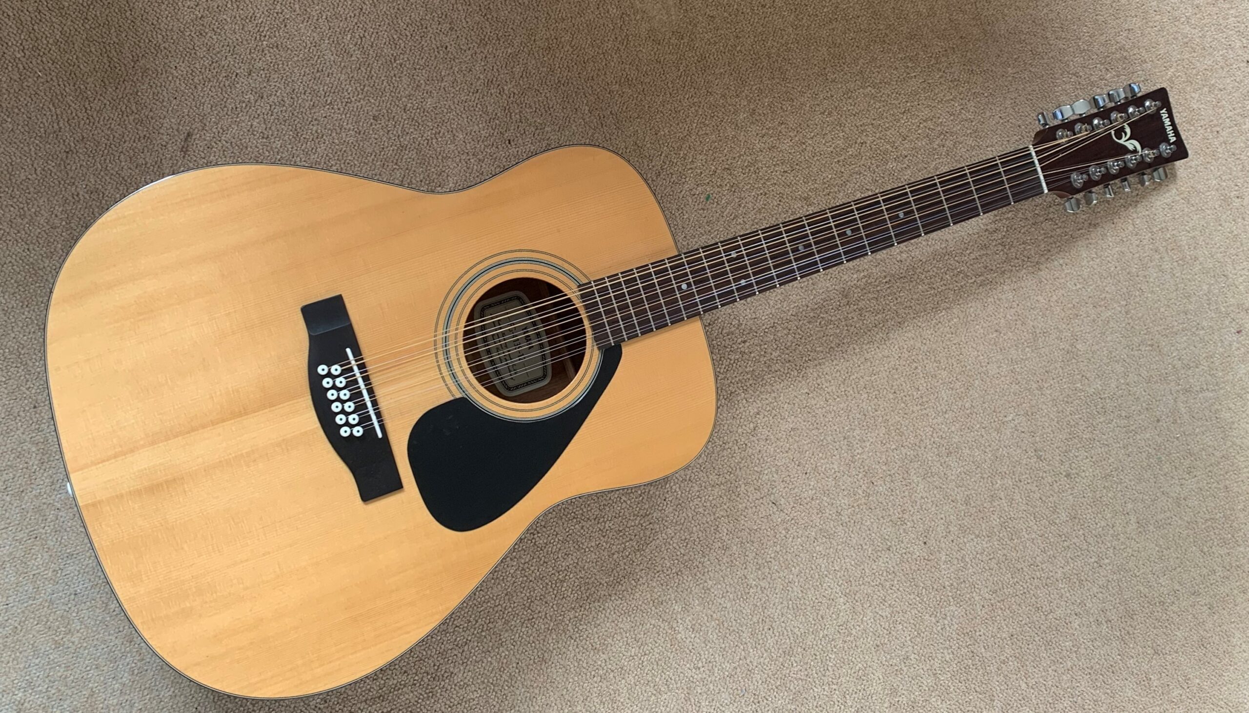 Yamaha FG-413S-12 Solid Spruce top 12-String Acoustic Guitar - Rock ...