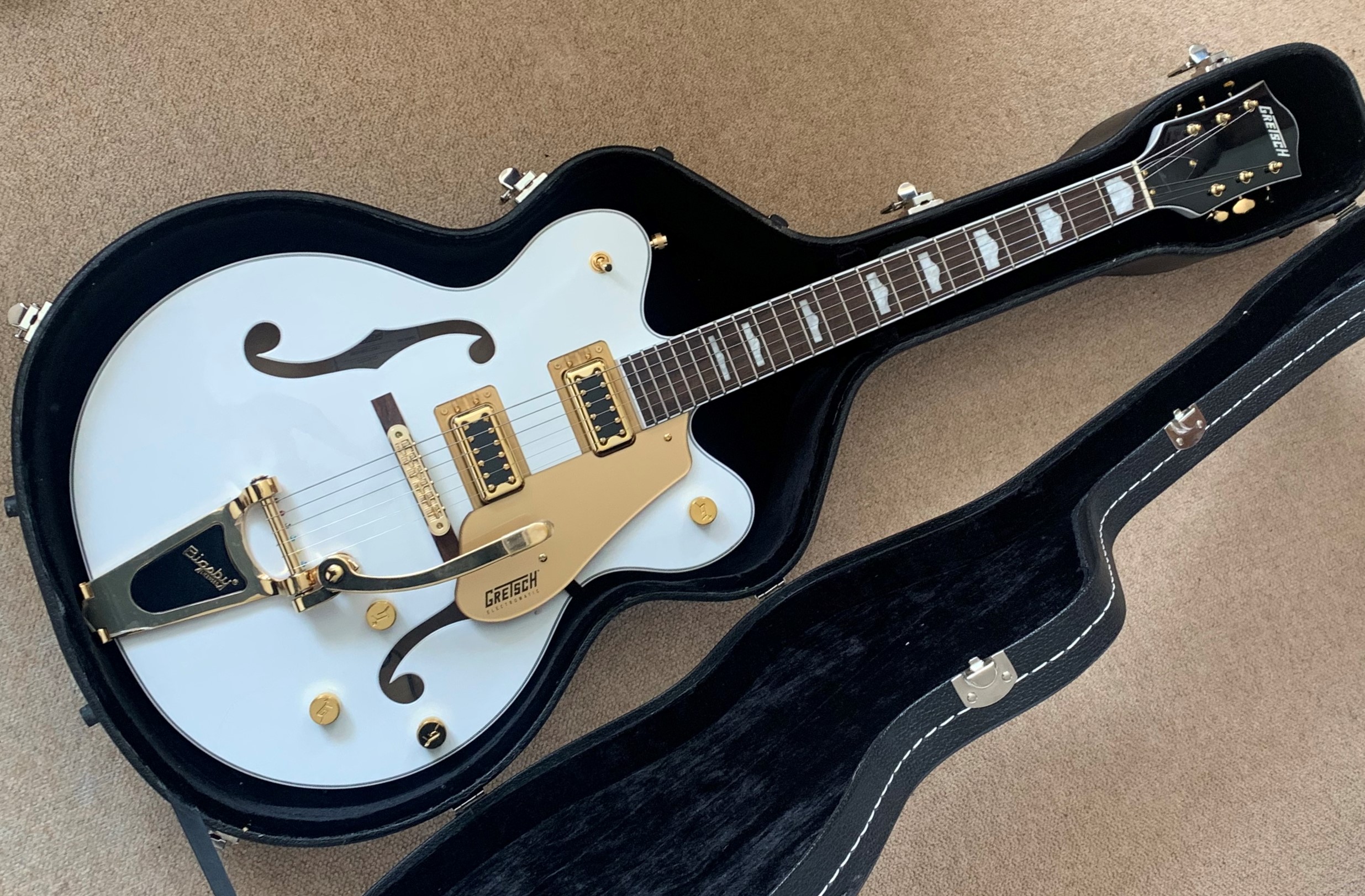 Gretsch G5422TG Electromatic Classic Double-Cut Snowcrest White - Rock ...