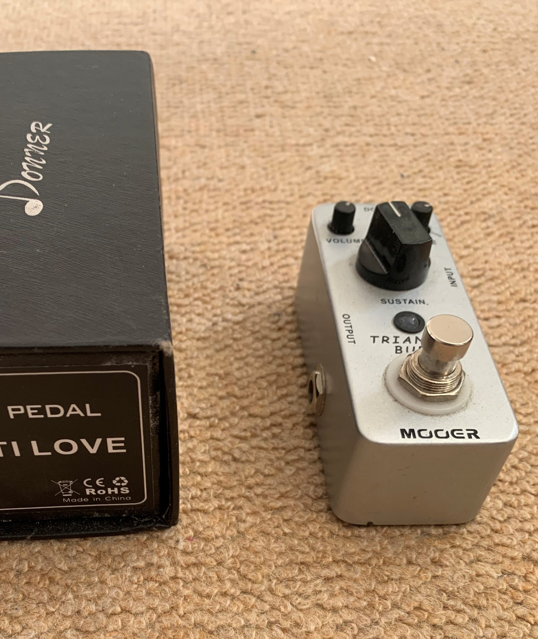 Mooer Triangle Buff Fuzz - True Bypass - Rock Stock Stores