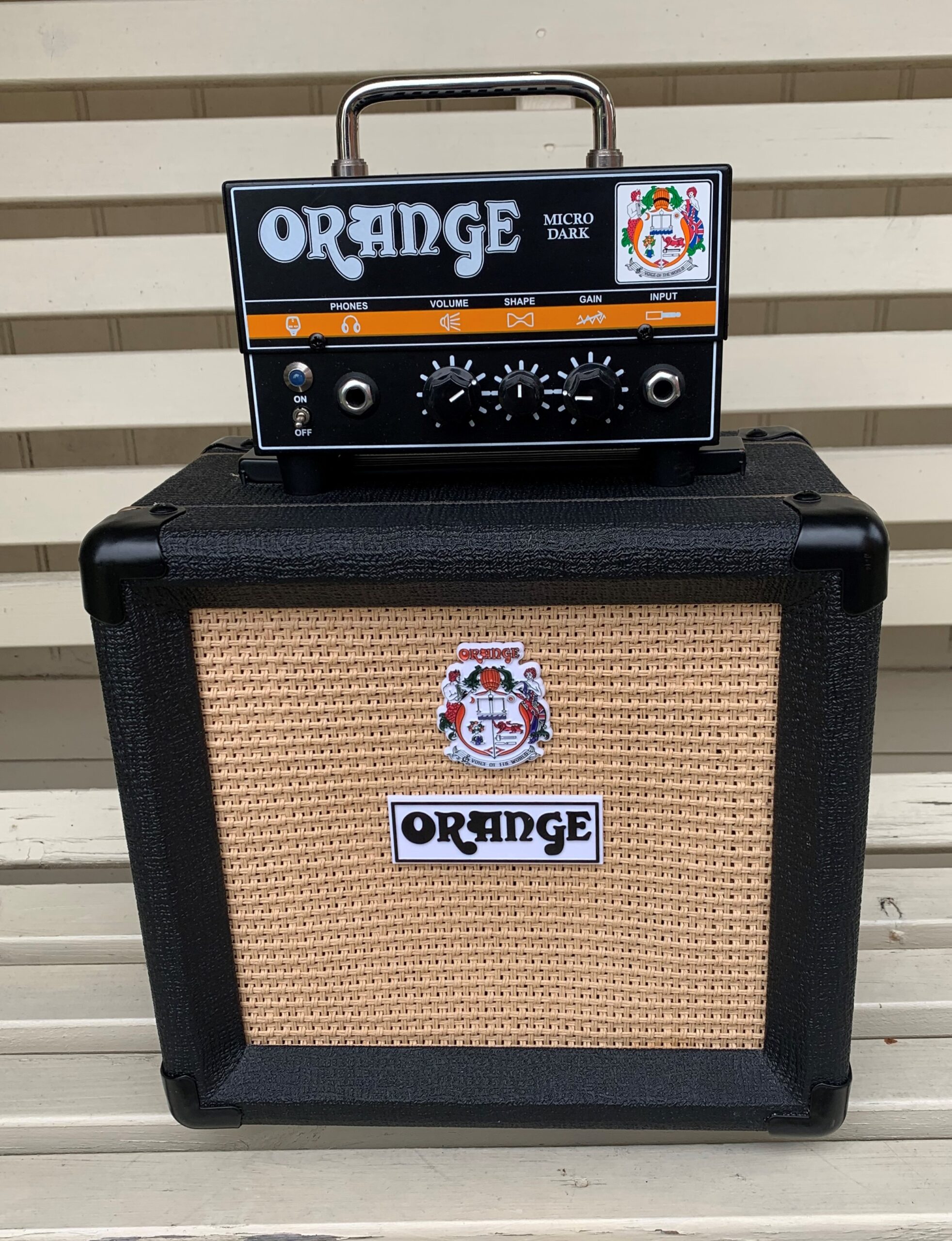 Orange Micro Dark Guitar Head and Cab - Rock Stock Stores