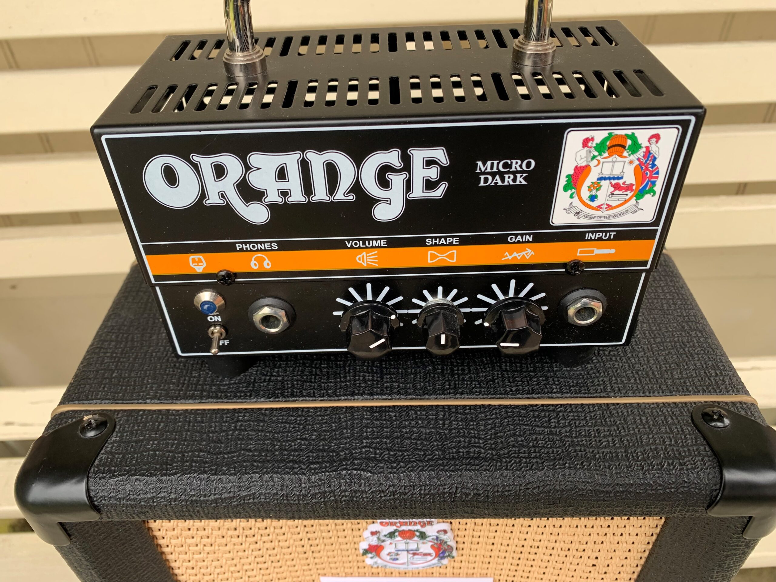 Orange Micro Dark Guitar Head and Cab - Rock Stock Stores