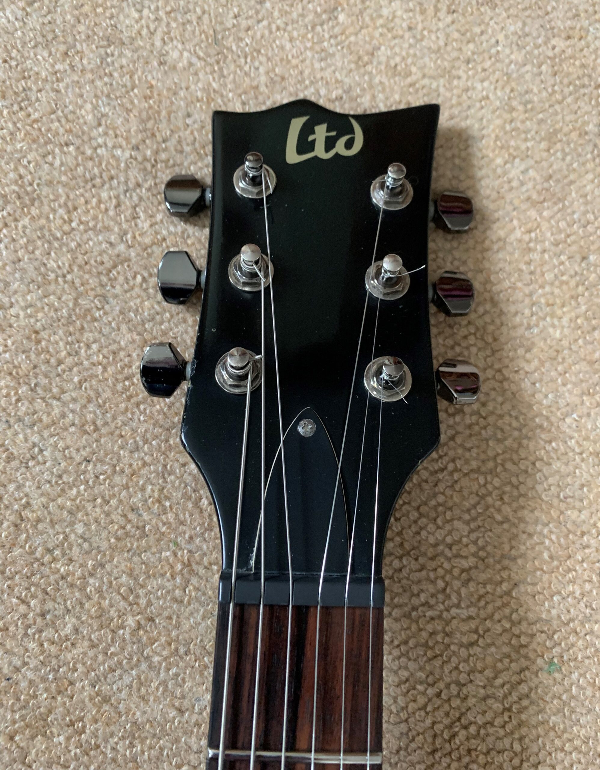 ESP LTD EC-50 BLK, Gloss Black - Rock Stock Stores