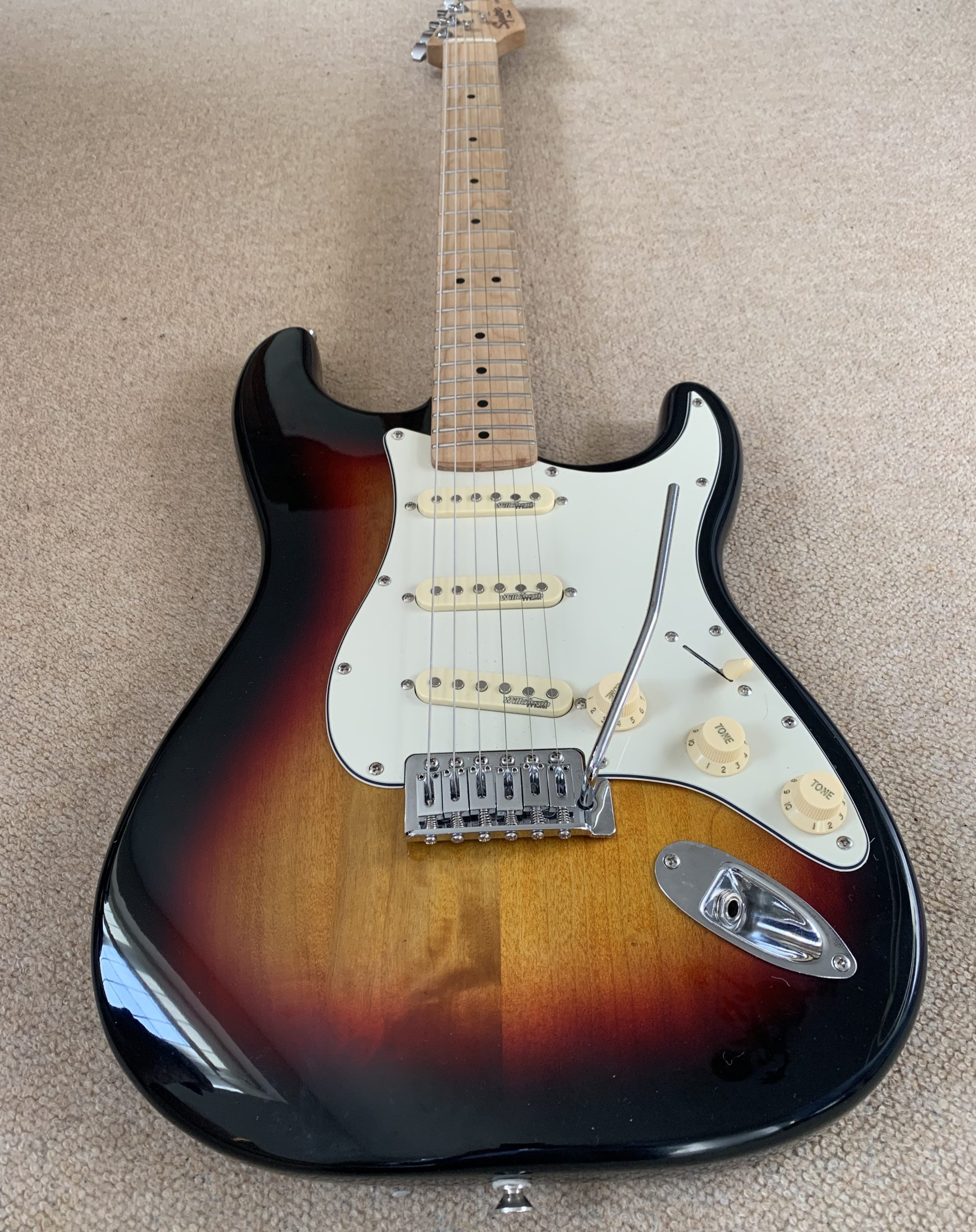 Squire Stratocaster Indonesia 2021 in Sunburst - Rock Stock Stores