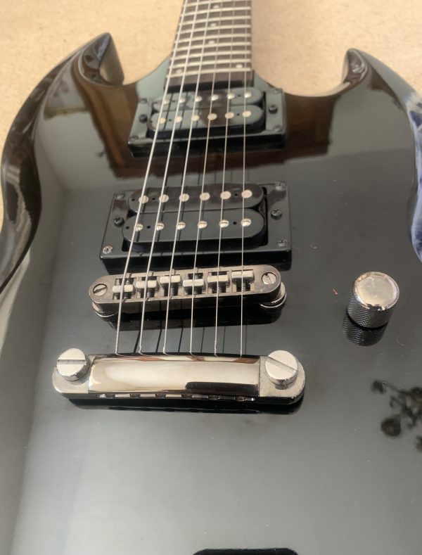 ESP LTD Viper-10 Electric Guitar, Black - Rock Stock Stores