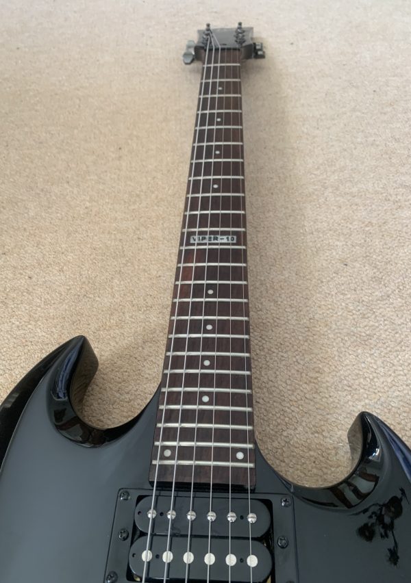 ESP LTD Viper-10 Electric Guitar, Black - Rock Stock Stores