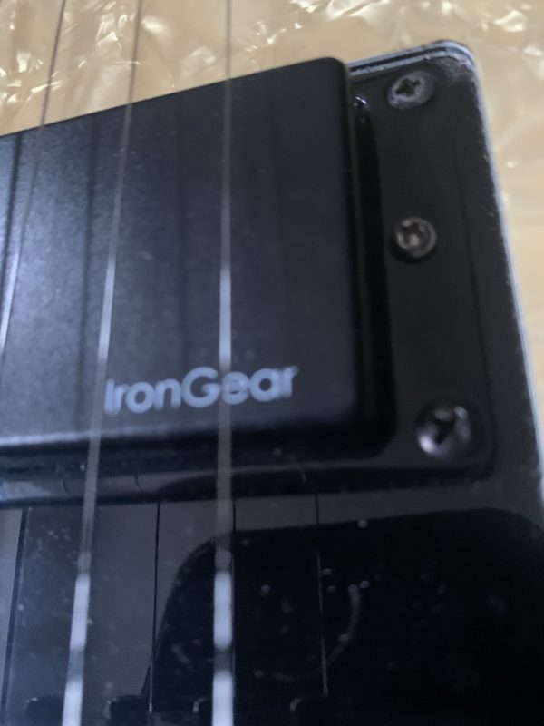 Warmoth Explorer USA Irongear pick-ups in Black - Rock Stock Stores