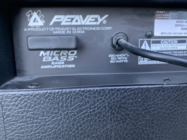 Peavey MicroBass Bass Combo Amplifier - Rock Stock Stores