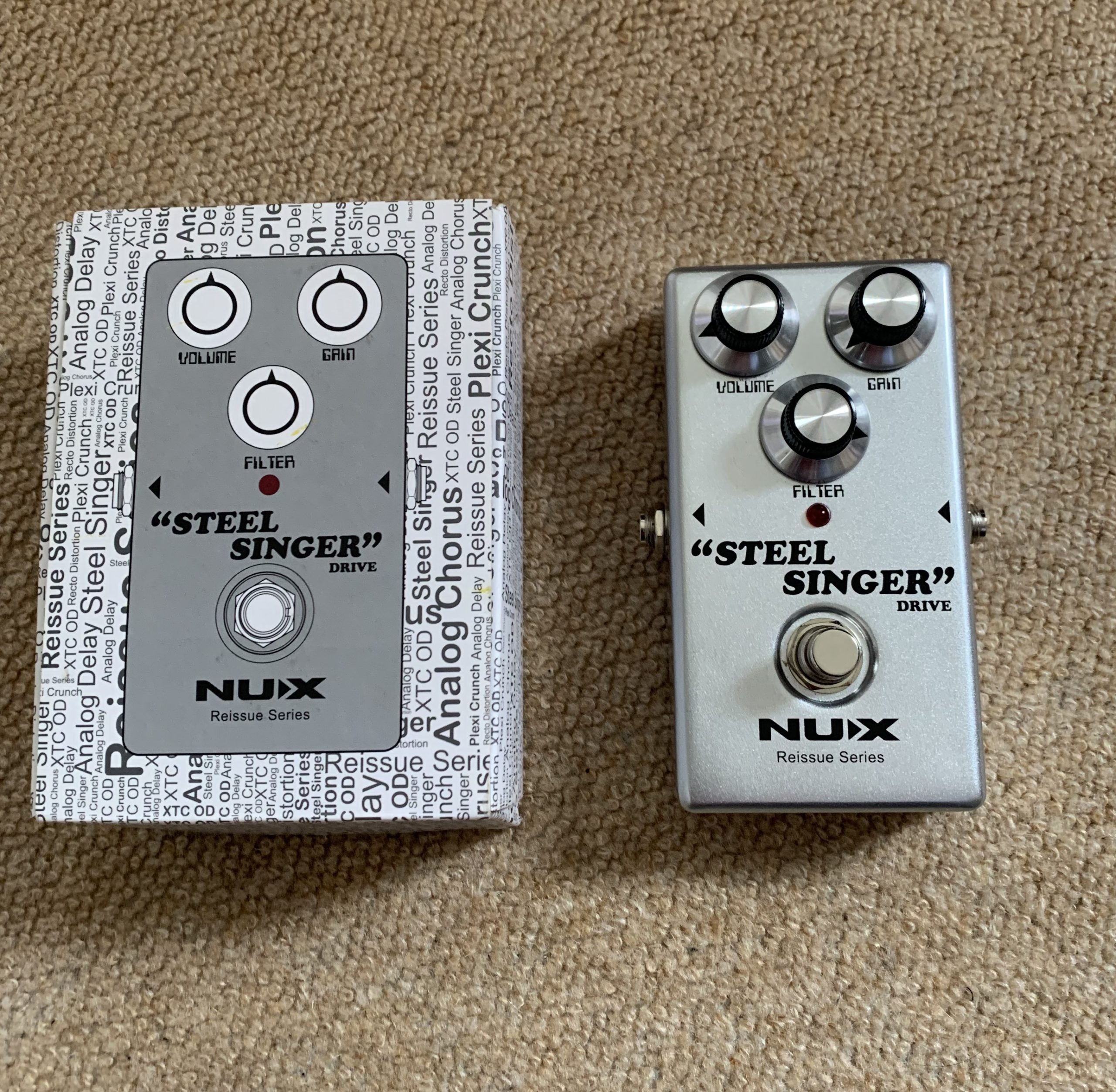 NUX REISSUE STEEL SINGER DRIVE PEDAL - Rock Stock Stores