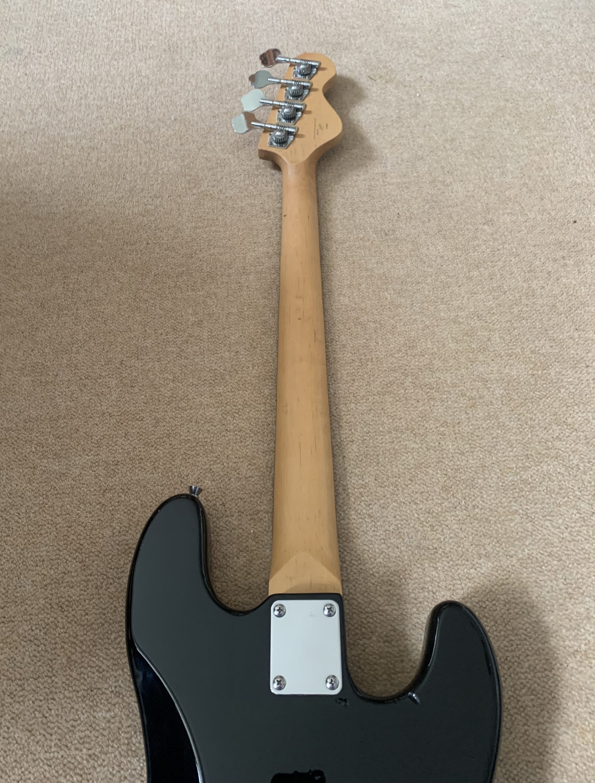 Encore Blaster Series Bass Guitar - Left Handed, Black - Rock Stock Stores