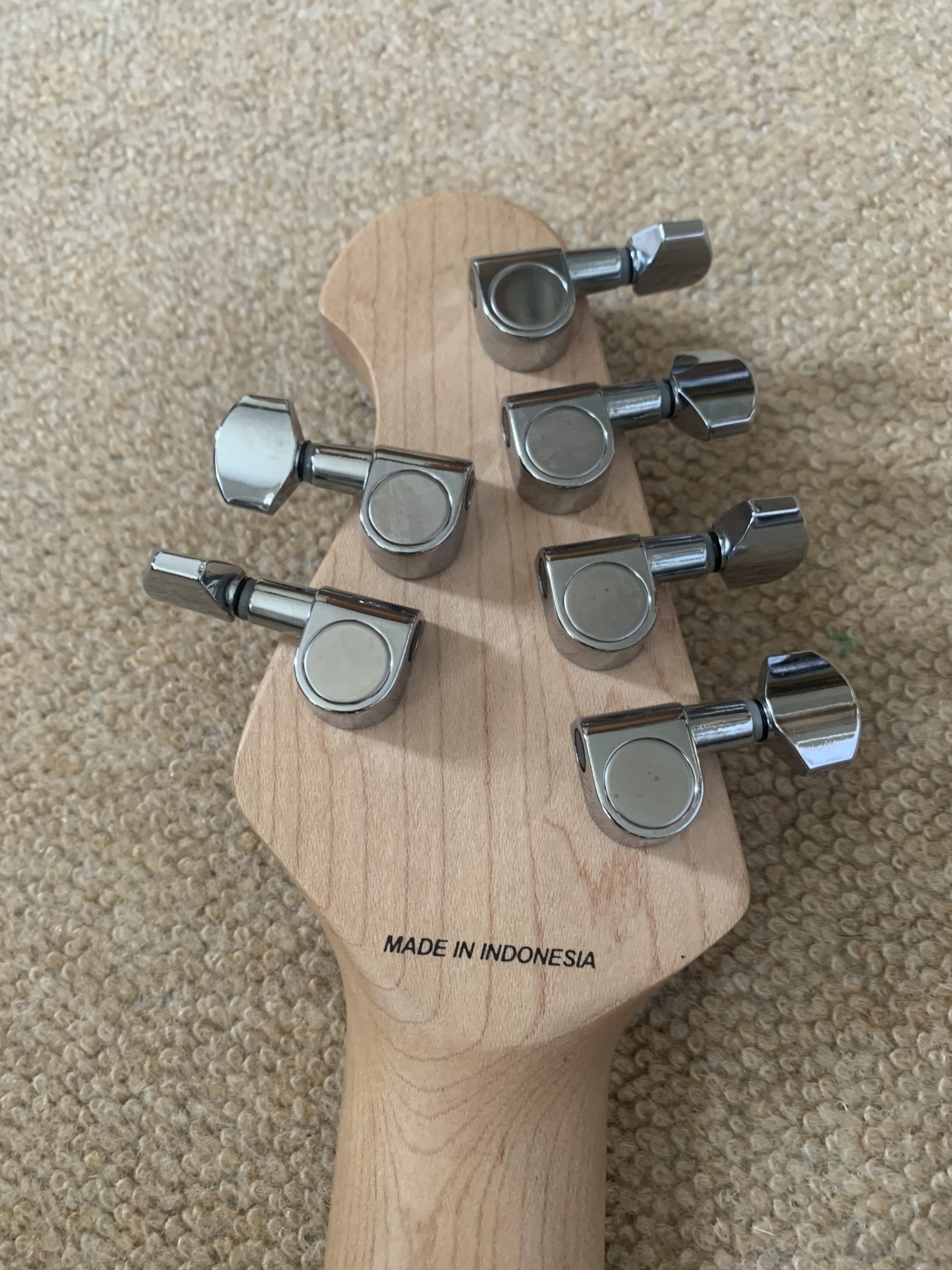 Sterling by Music Man AX3FM Axis Flame Maple Trans Gold - Rock Stock Stores