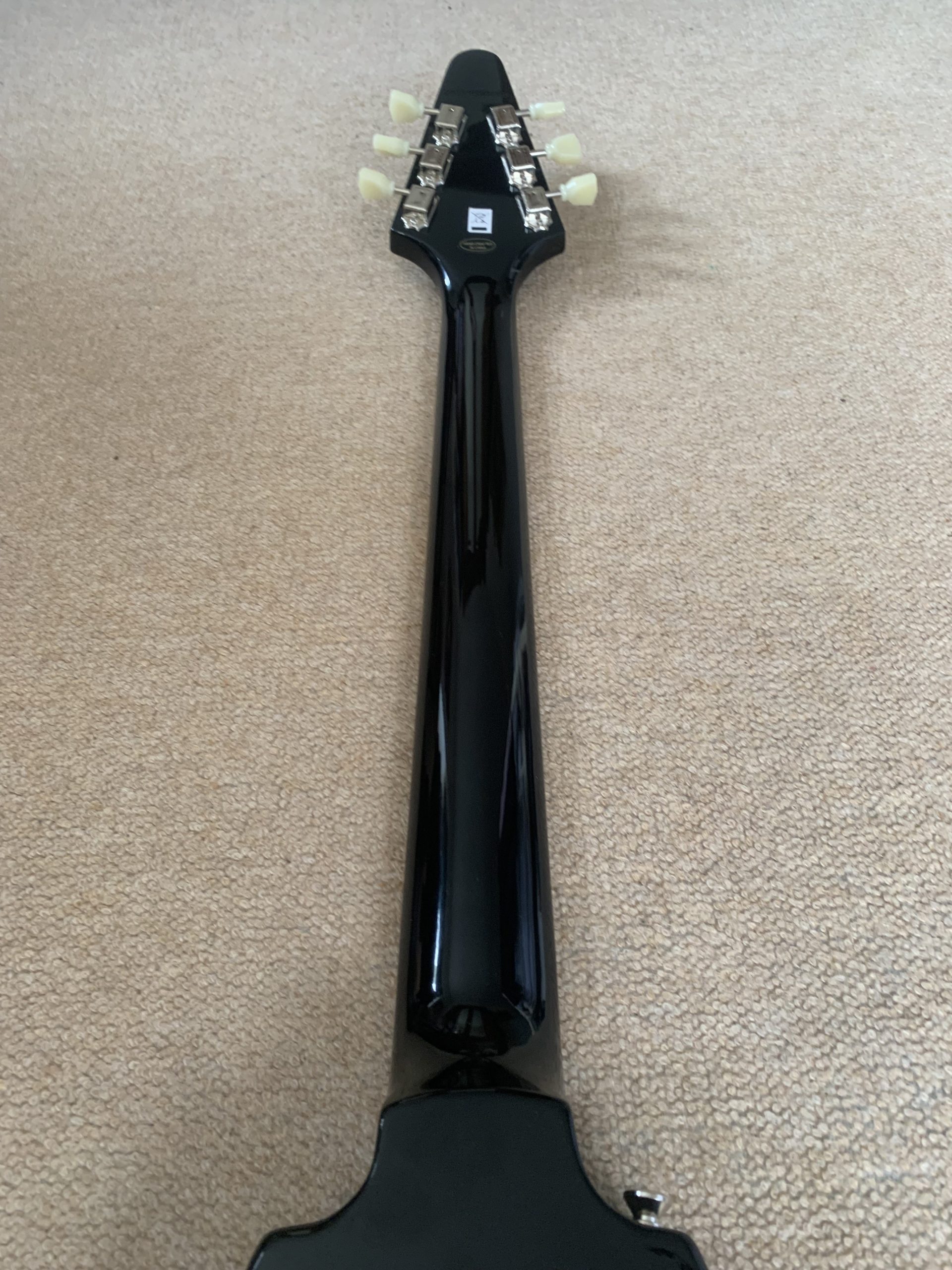 Epiphone Flying V, Ebony 2023 China - Rock Stock Stores