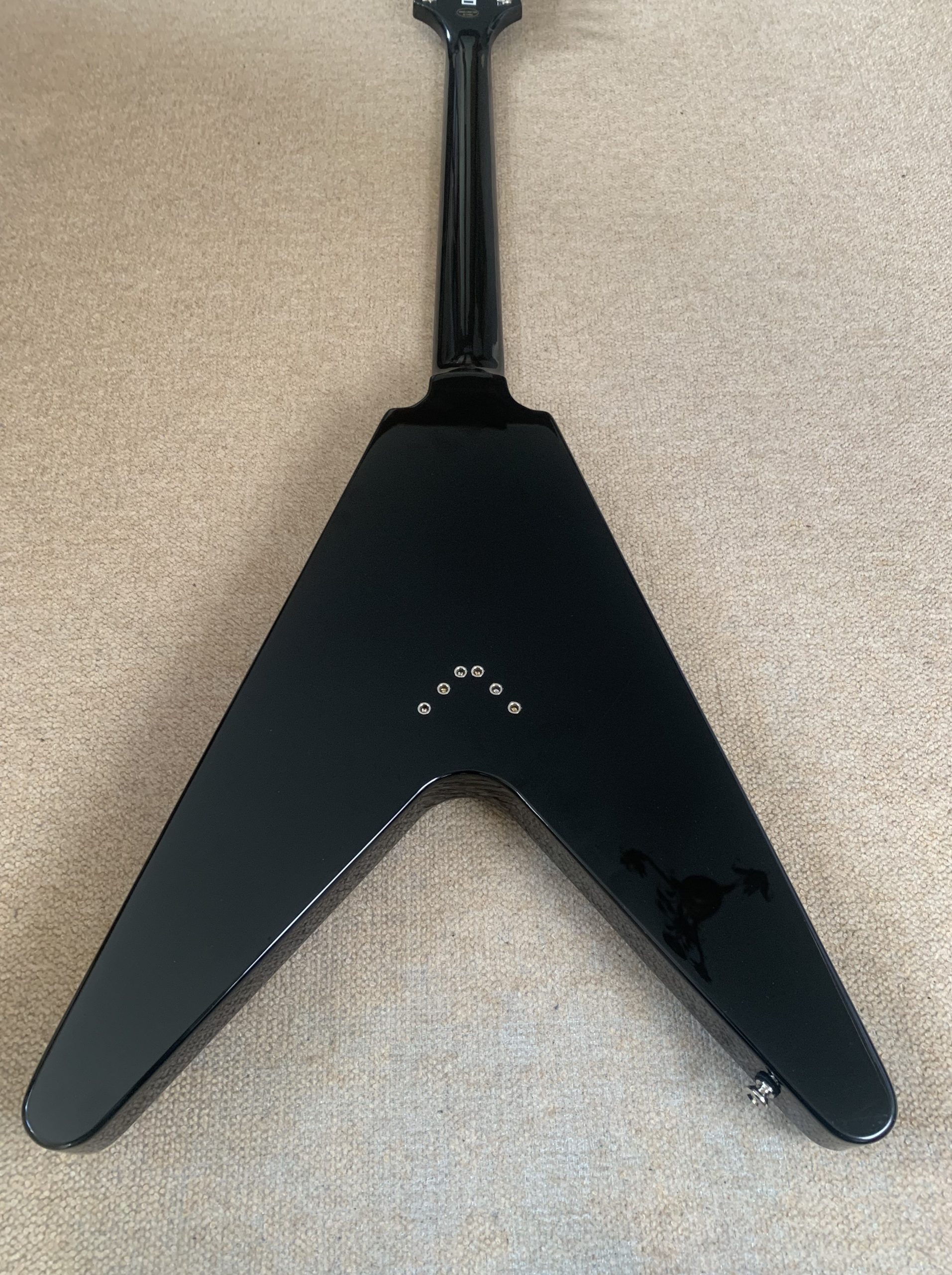 Epiphone Flying V, Ebony 2023 China - Rock Stock Stores