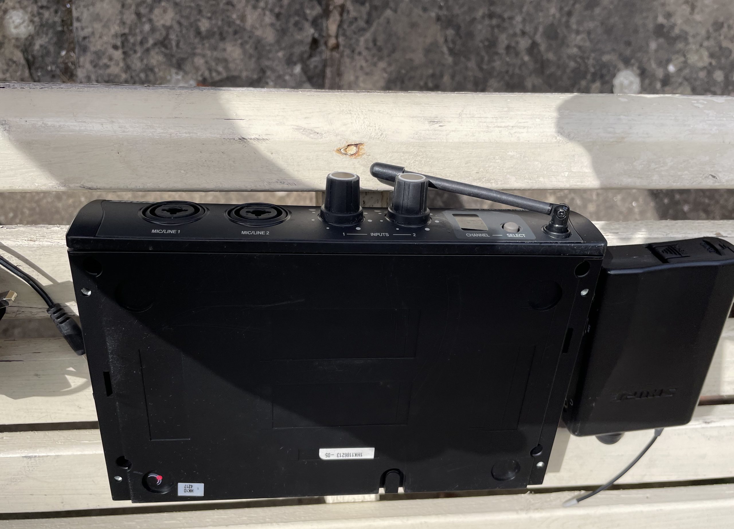 Shure PSM200 Wireless In-Ear Monitor System – P2R S5 Bodypack Receiver ...
