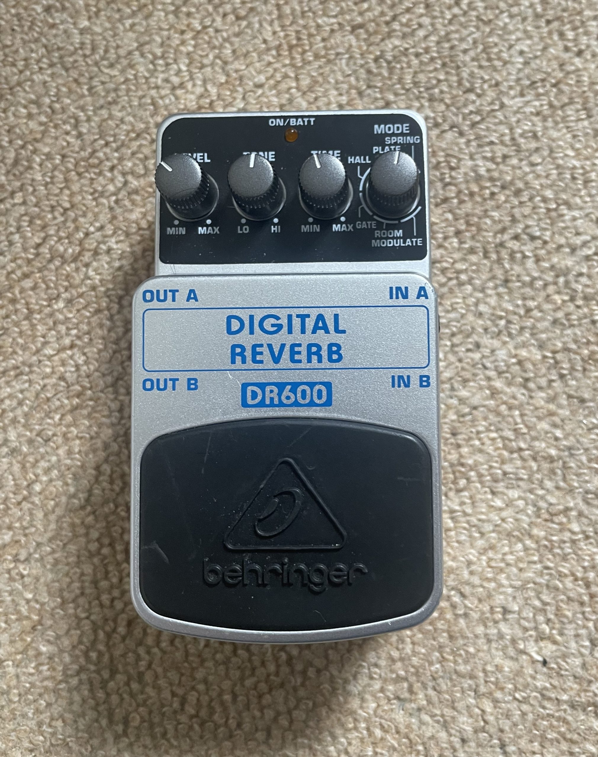 Behringer DR600 Digital Reverb Pedal - Rock Stock Stores