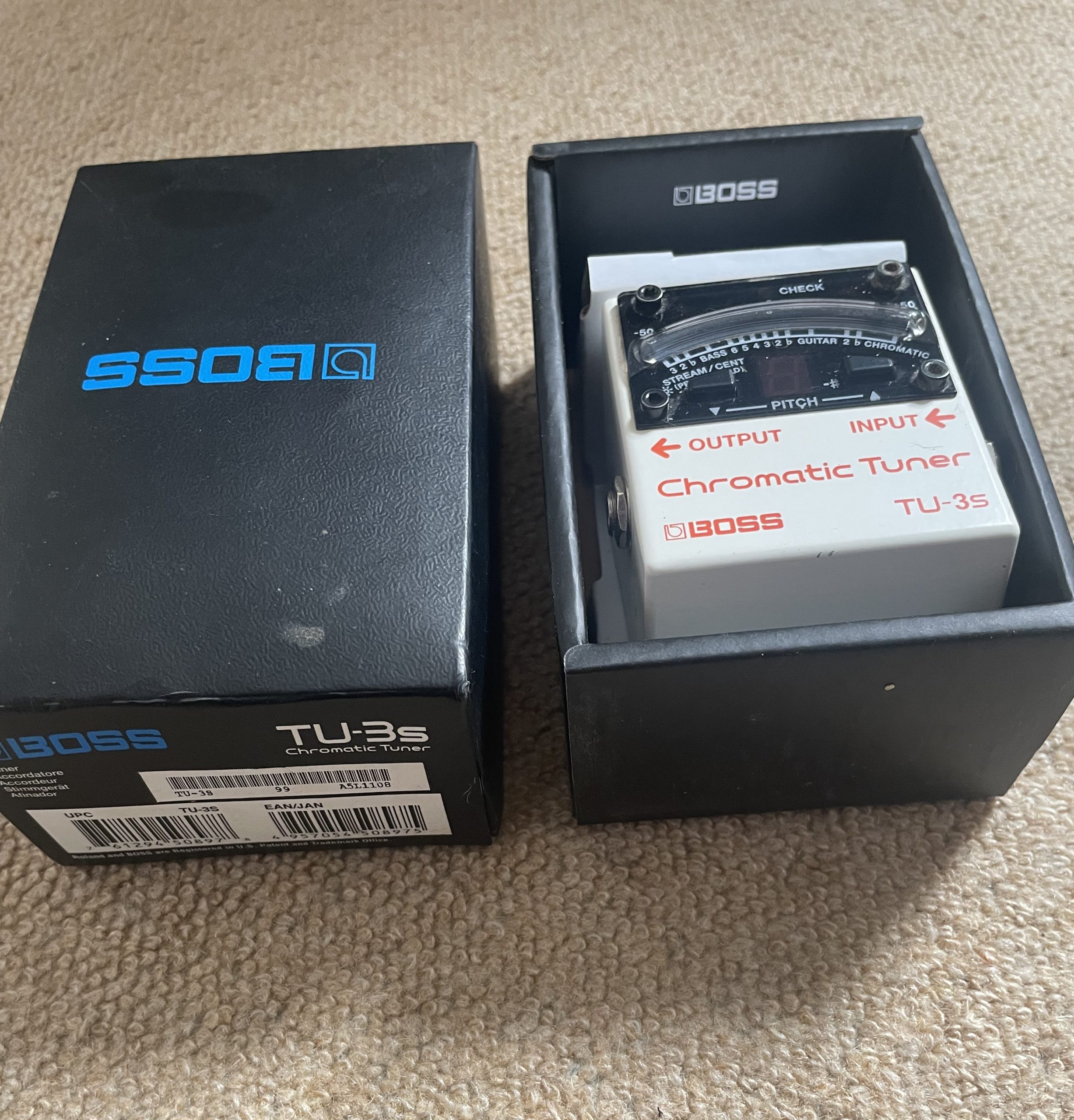 Boss TU-3S Chromatic Tuner - Rock Stock Stores